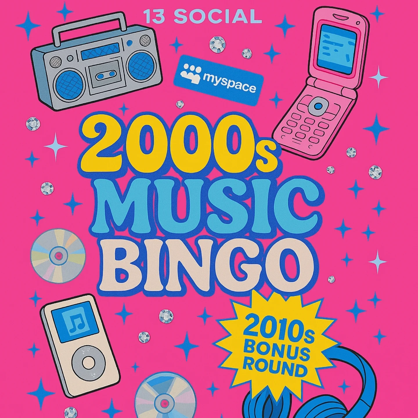 2000s Music Bingo Round 4 - 13 SOCIAL